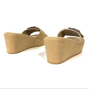 BAMBOO | Shoes | Comfy Soles By Bamboo Natural Sandal Wedges | Poshmark